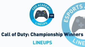 Call of Duty Championship Winners