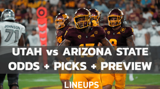 Utah Vs. Arizona State Team Odds, Picks, Predictions (9/24/22)