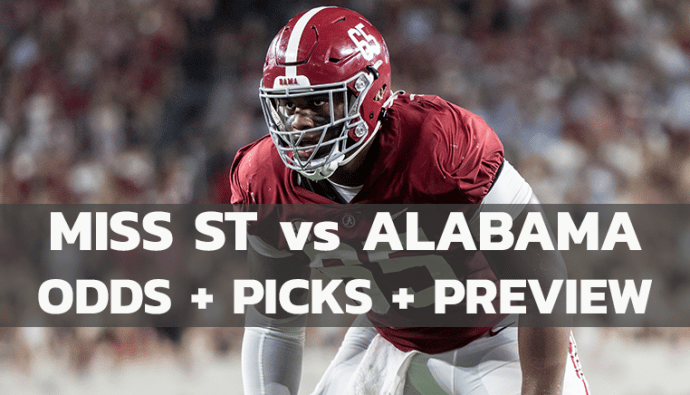 Mississippi State vs Alabama Odds, Picks, Predictions (10/22/22)