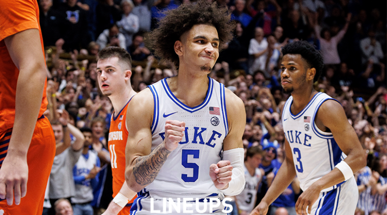 Duke Basketball Starting Lineup Today